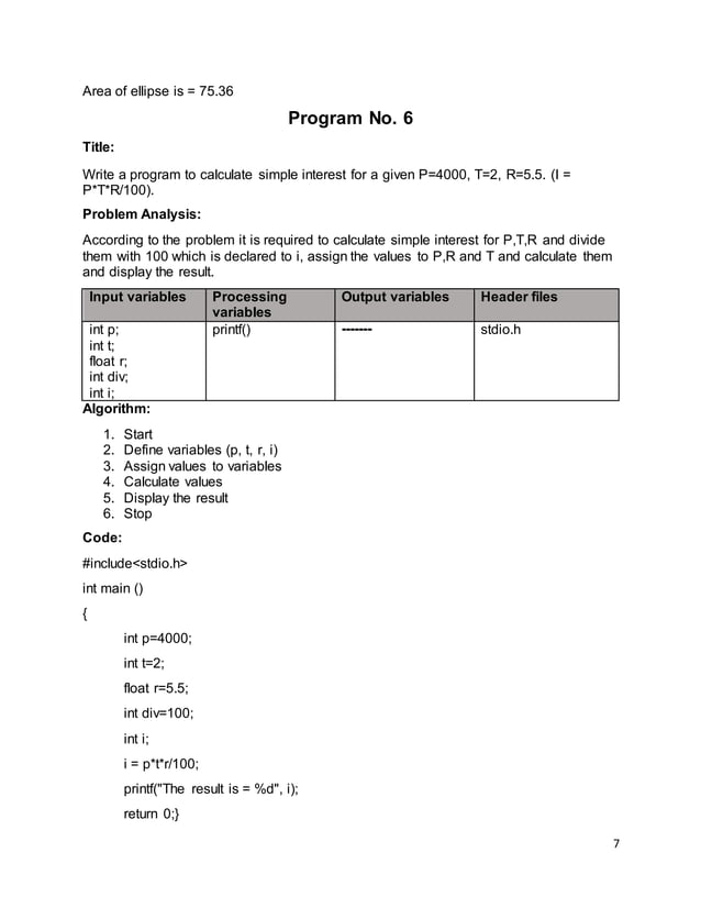 C Programming Lab 1 Pdf