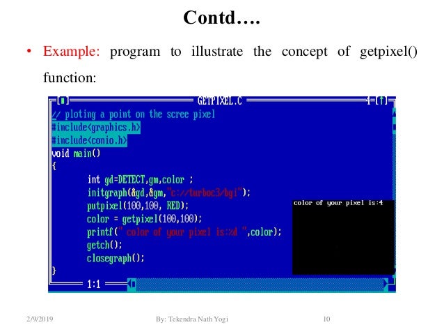 B. SC CSIT Computer Graphics Lab By Tekendra Nath Yogi