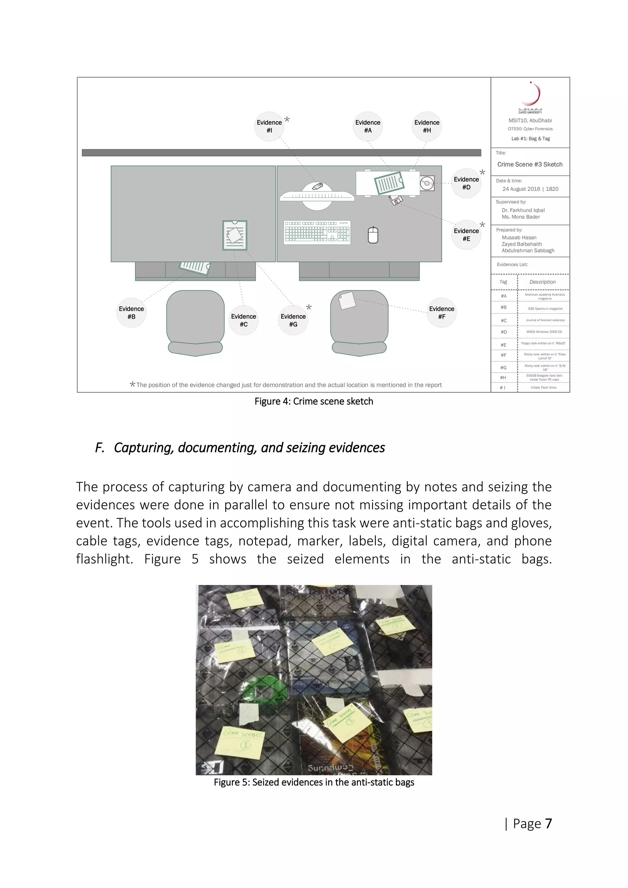 Lab 1 Bag & Tag (cyber forensics) | PDF