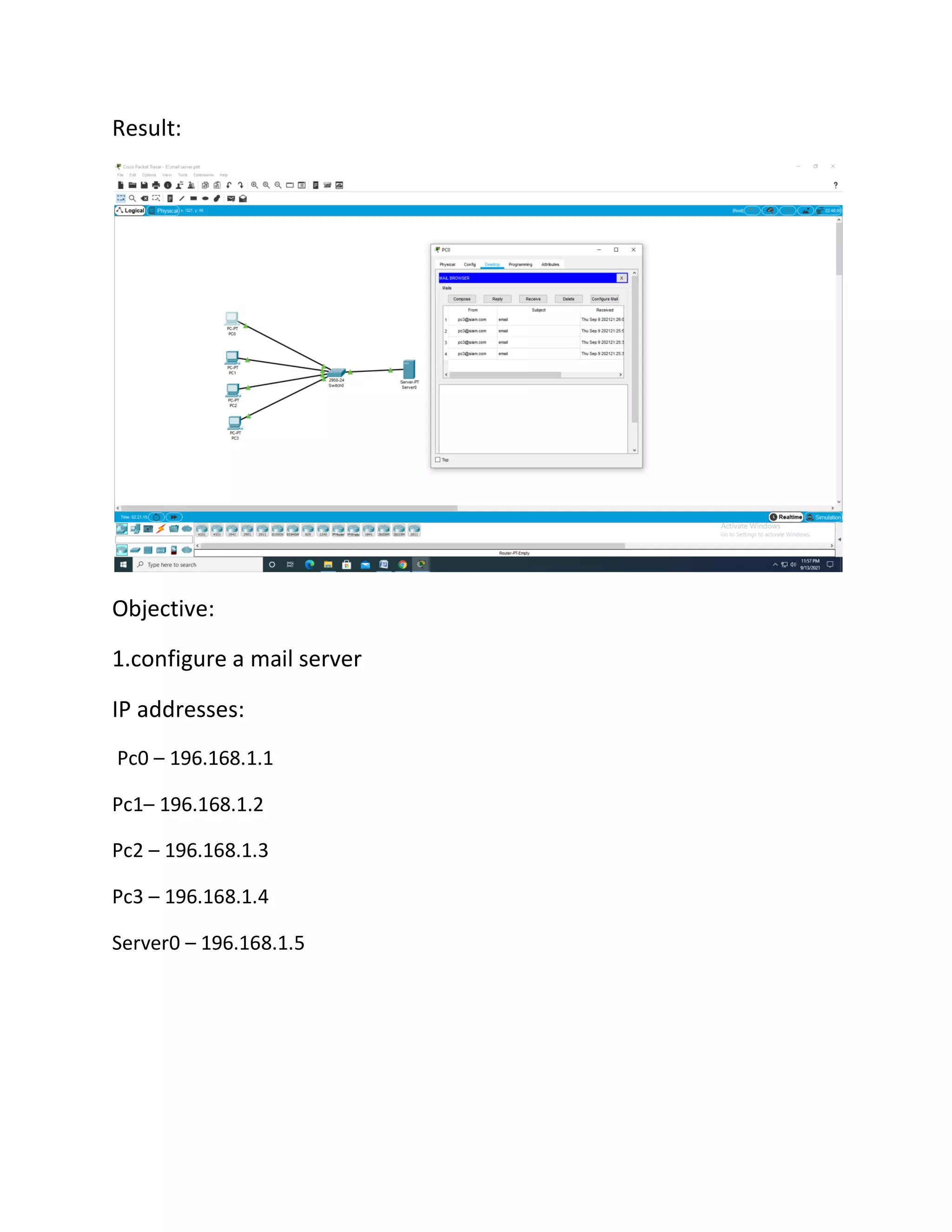 Lab1 | PDF | Computer Networking | Computing