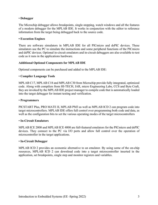 this is lab 1 of course embedded system. | PDF