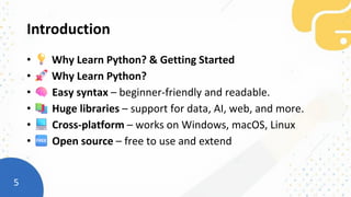 Introduction to Python Programming for Statistics | PDF
