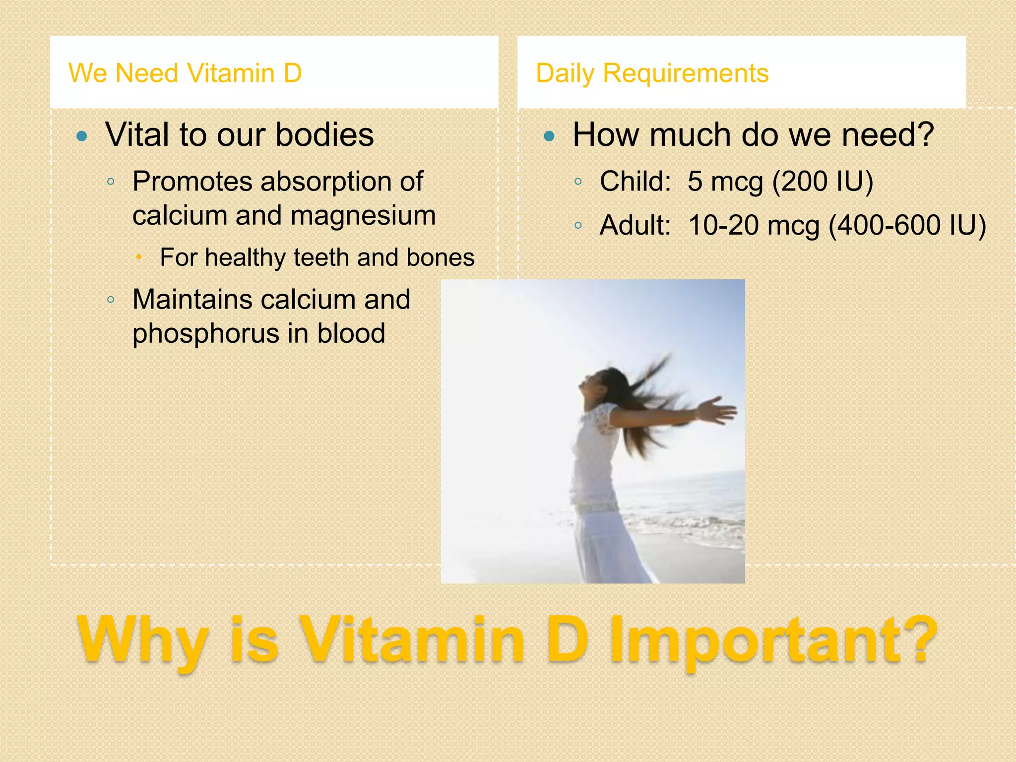 Lab 1 2 vitamin d | PPTX