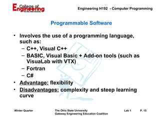 Lab 1 data acquisition fundamentals | PPT