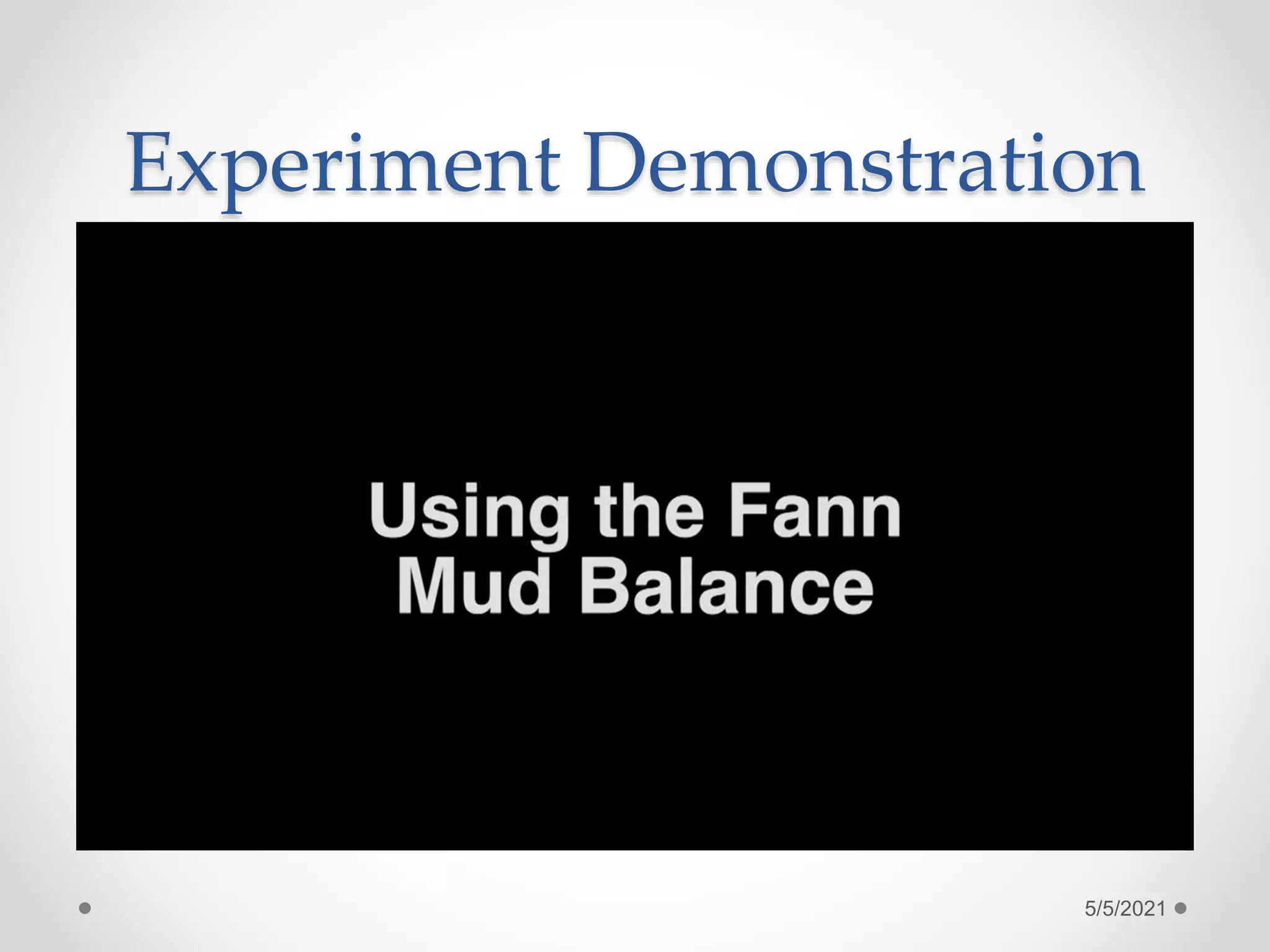 Lab 1 measurement of density of drilling mud samples using mud balance ...
