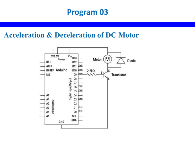Arduino Programming on Motor Control | PPT