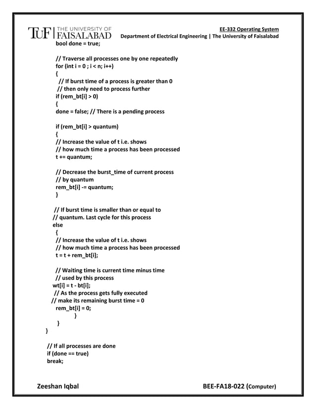 Round Robin Algorithm In Operating System Pdf 5089
