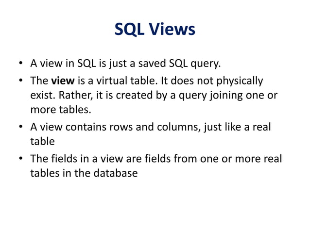 SQL lab number 10 in database system ppt | PPT