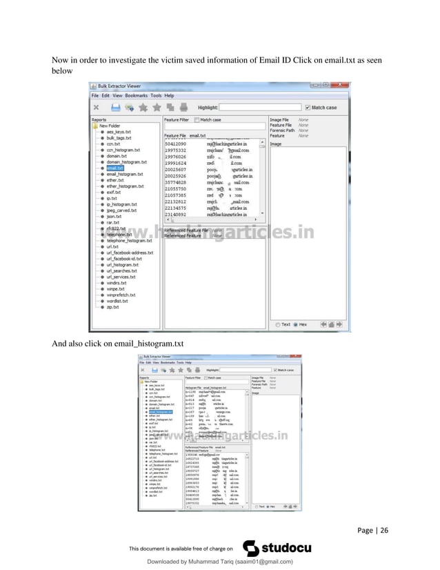 Digital Forensics Lab Experiment 10 Email Forensics | PDF