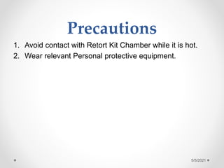 Lab 10 measurement of the oil, water and solid contents of drilling mud ...