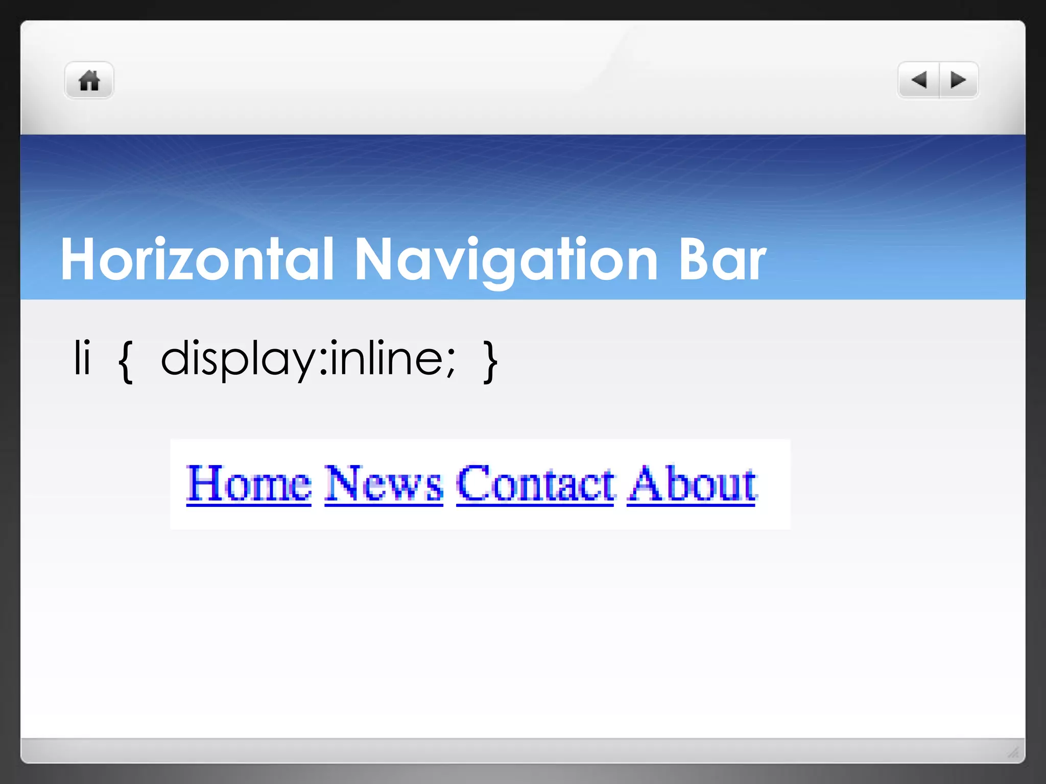 Lab#10 navigation, links and hover rollovers | PDF