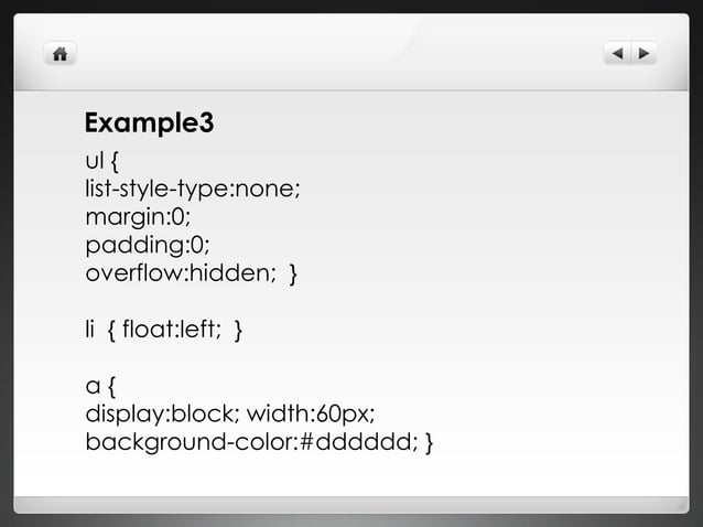Lab#10 navigation, links and hover rollovers | PPT