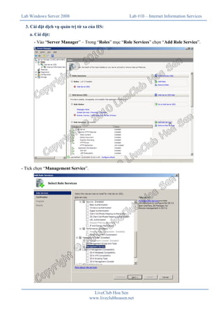 Lab 10 web server | PDF
