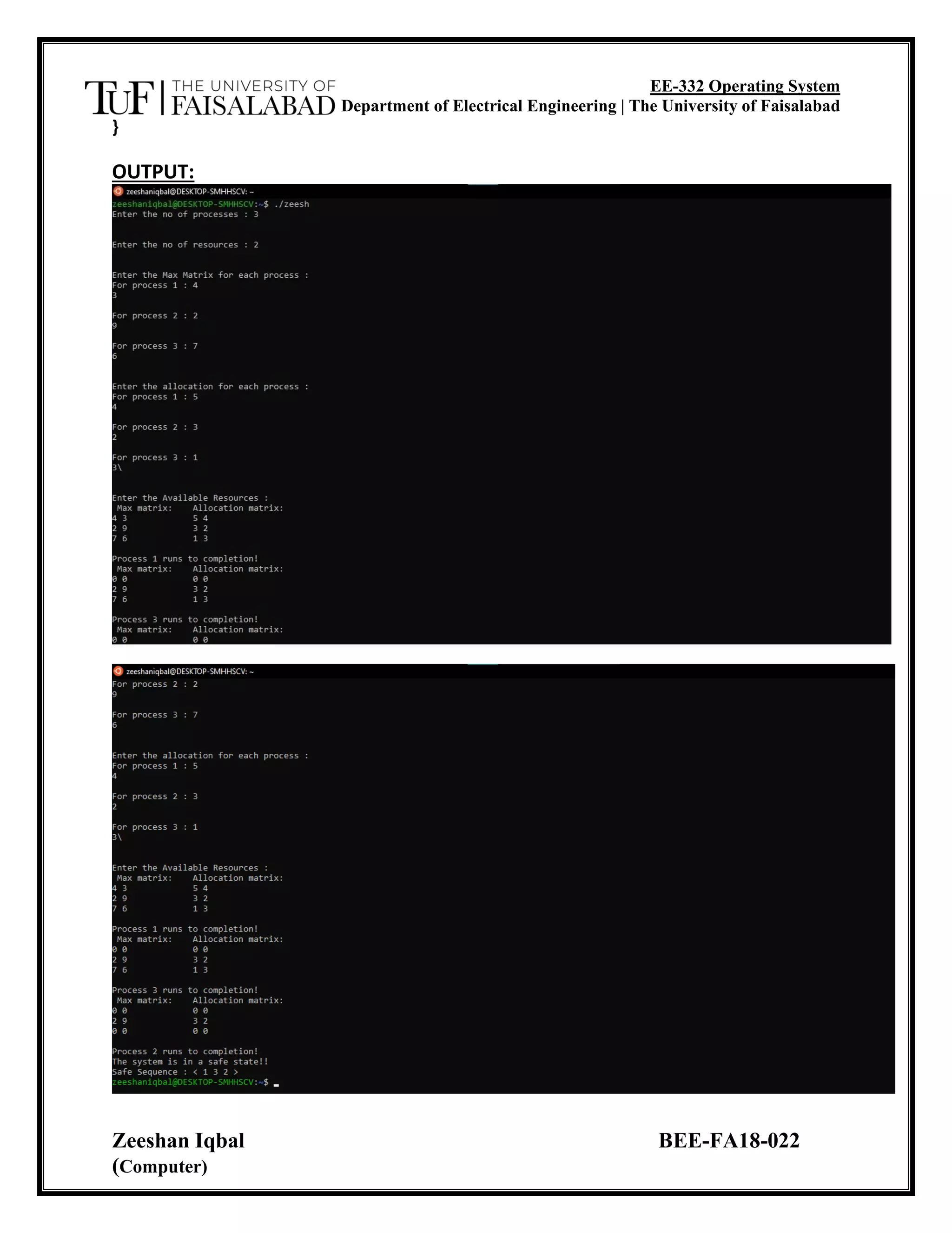 Deadlock Prevention in Operating System | PDF Deadlock Prevention in Operating System | PDF