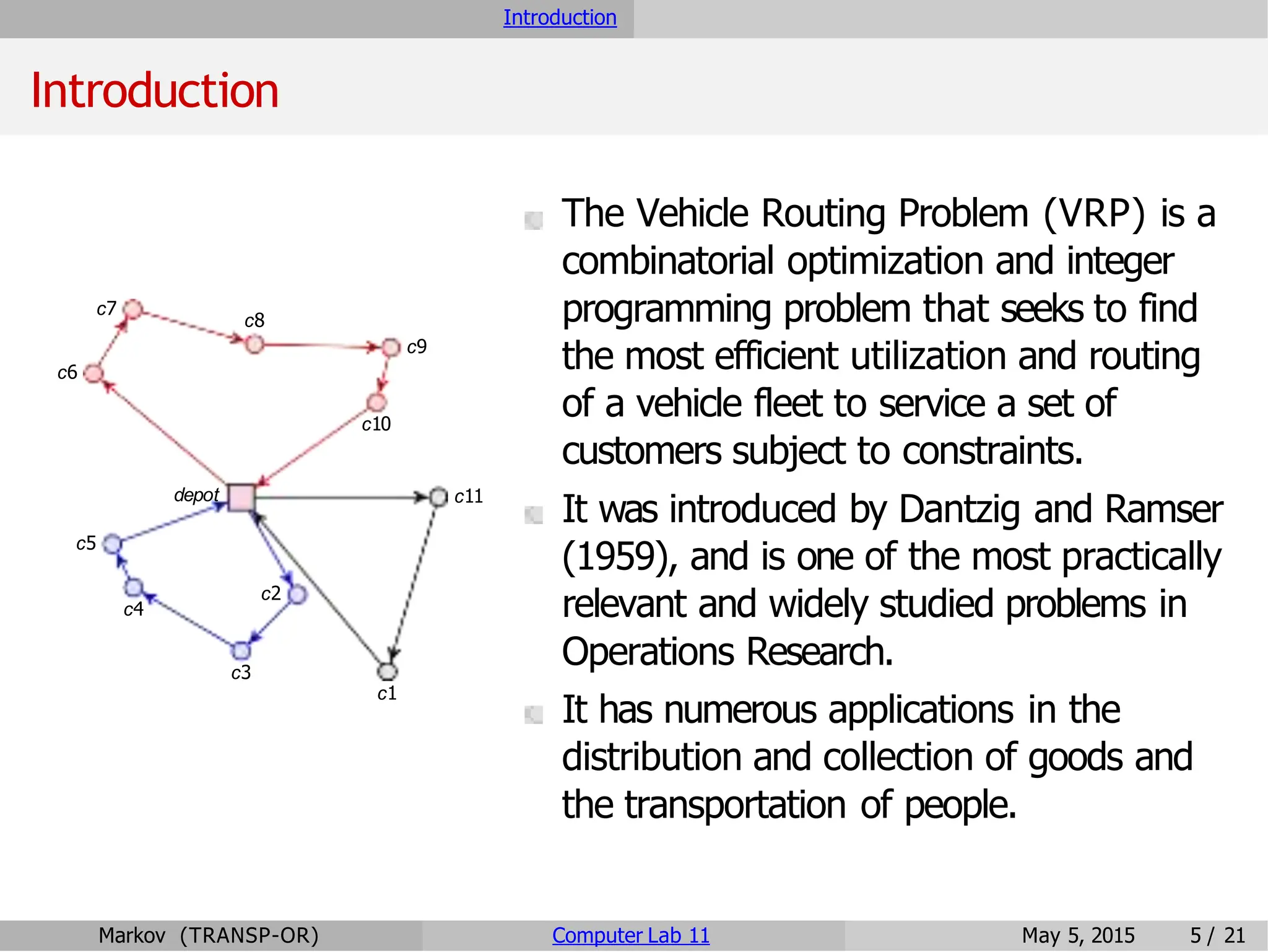 Lab11-Presentation_vehicule routing probleme.pptx