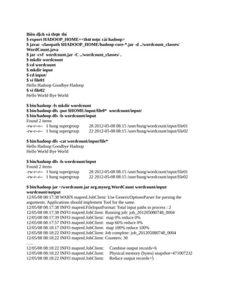 Lab 11 apache hadoop map reduce | PDF