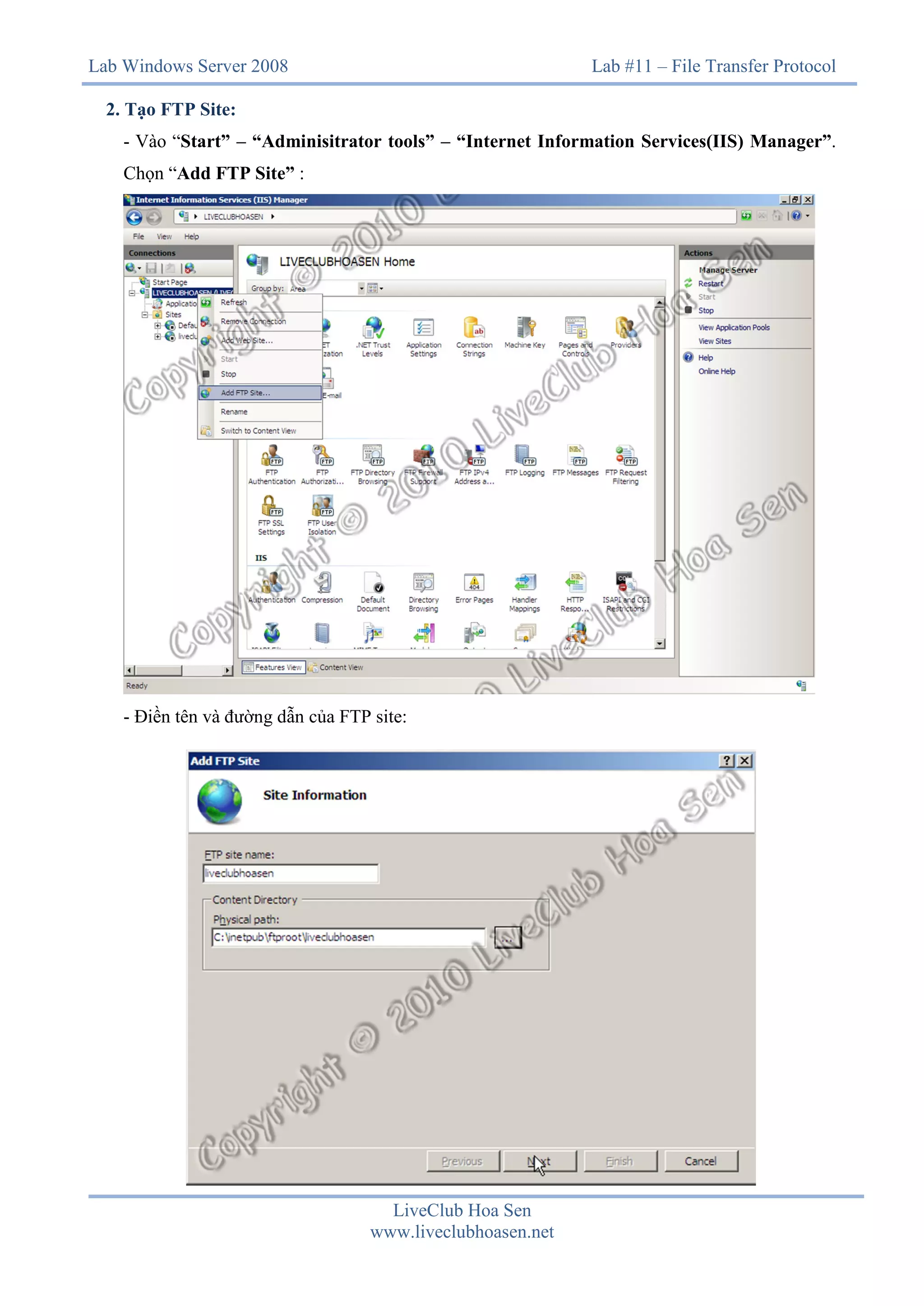 Lab 11 ftp server | PDF