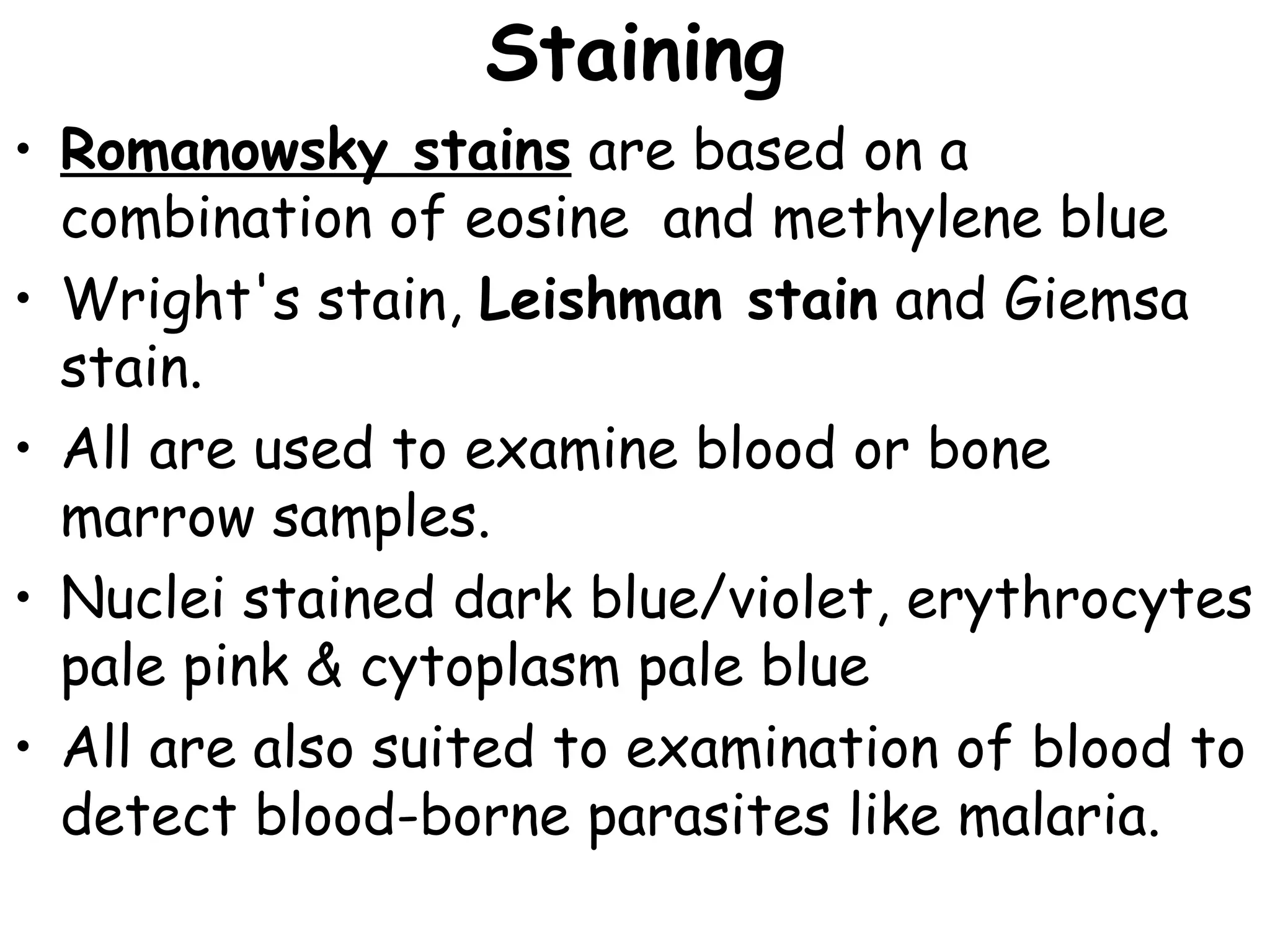 Lab 12 blood film | PPT