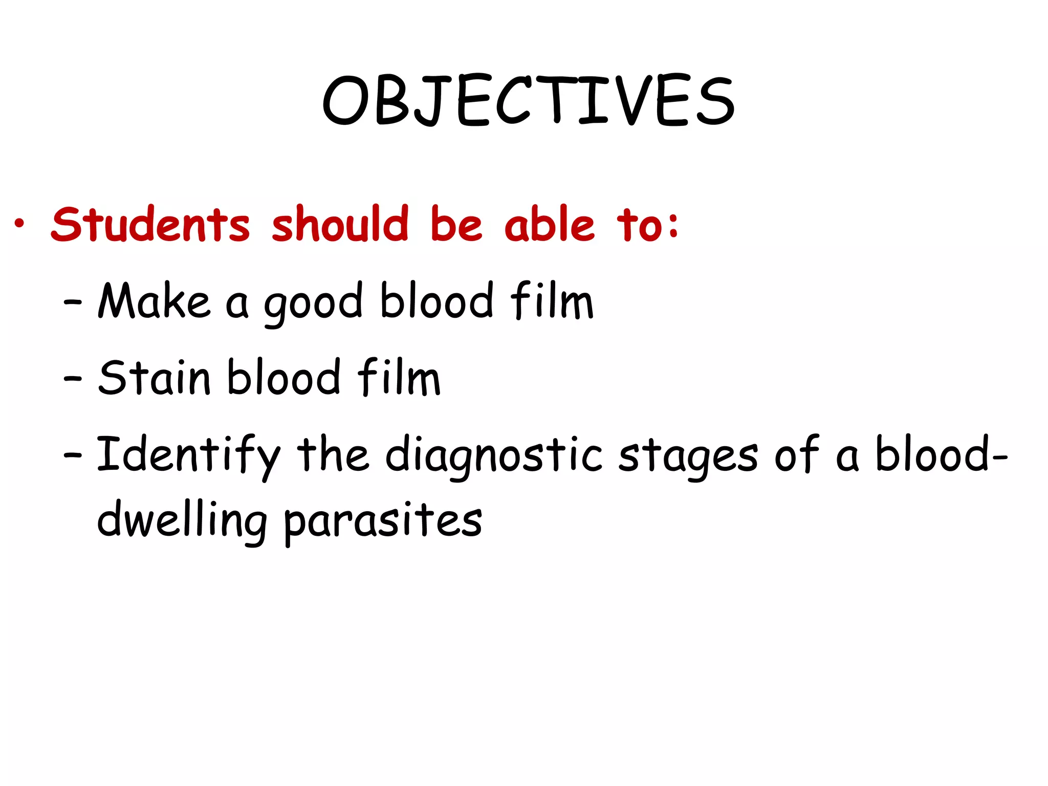 Lab 12 blood film | PPT