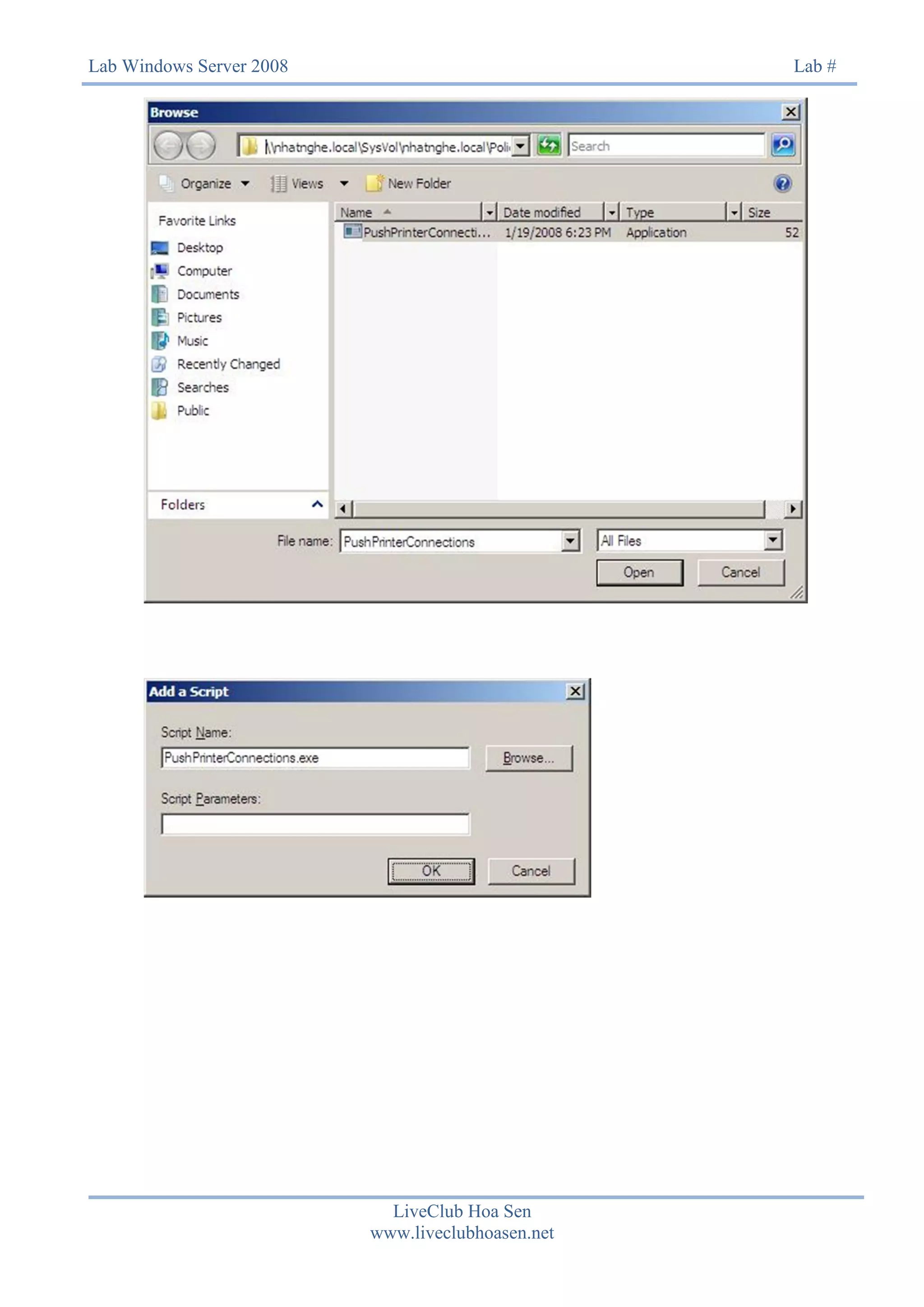 Lab 12 print server | PDF
