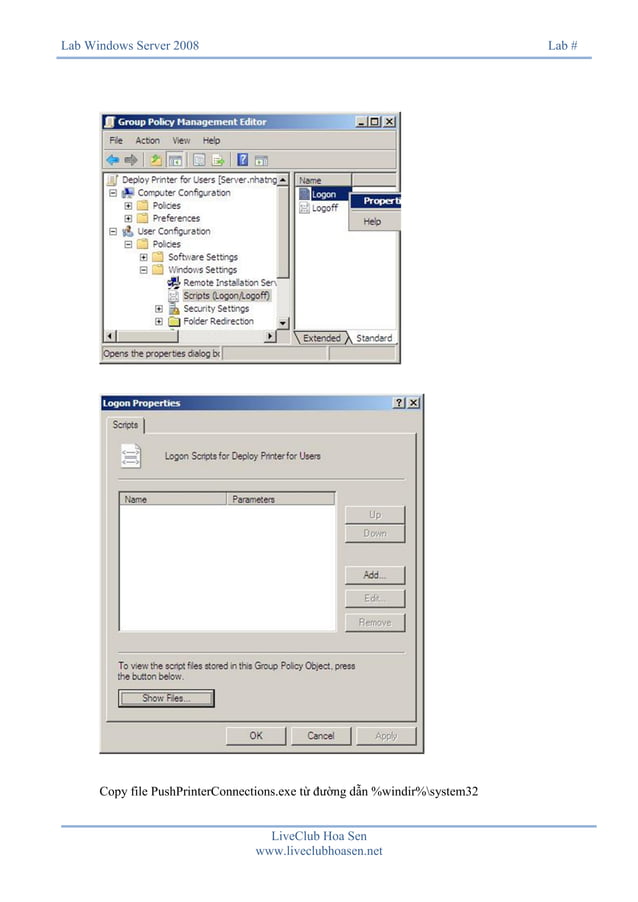 Lab 12 print server | PDF