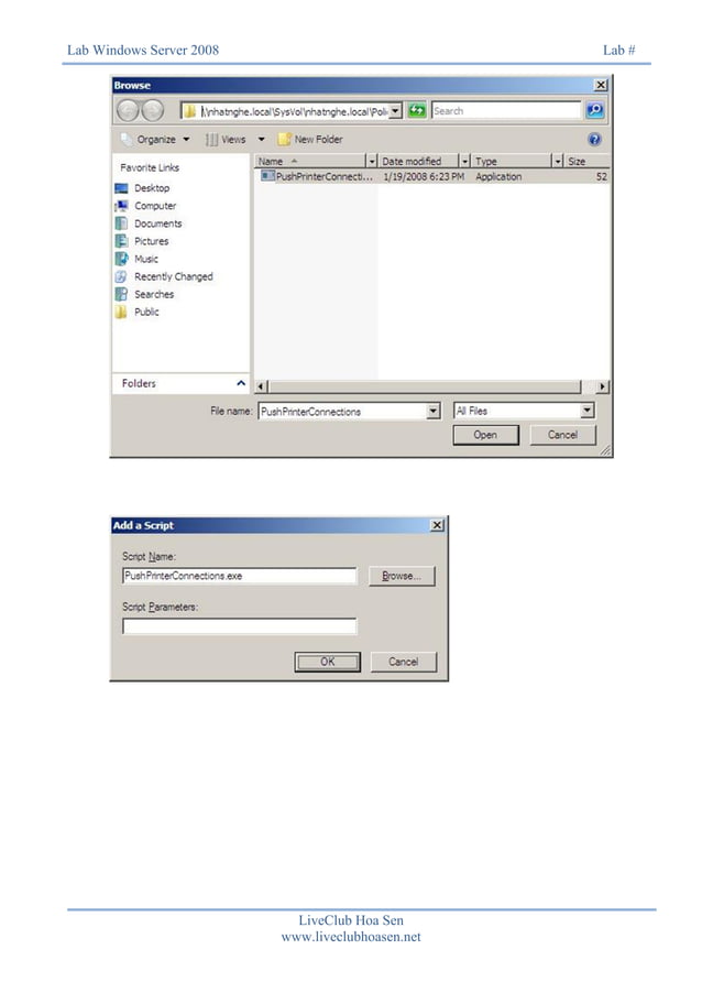 Lab 12 print server | PDF