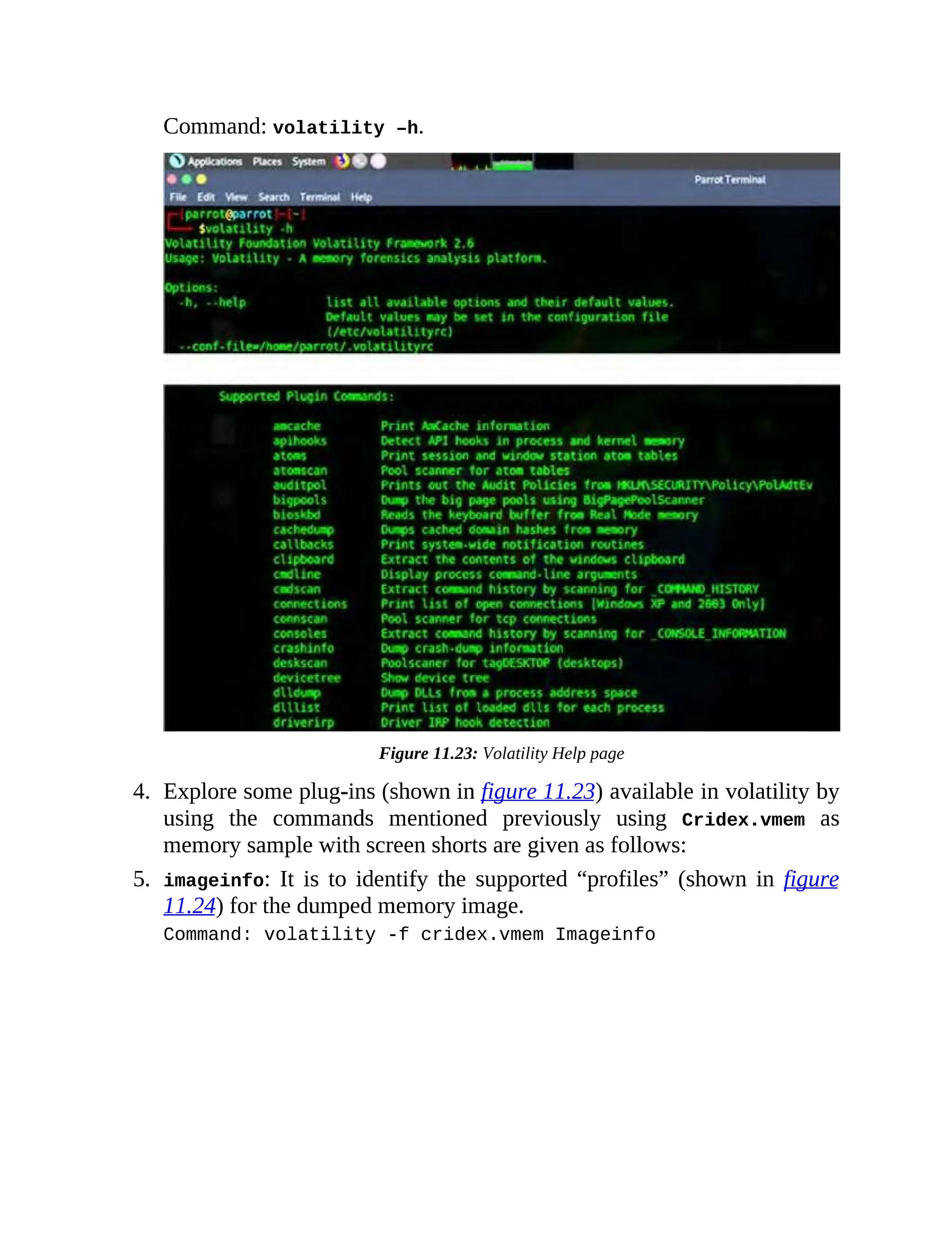 Digital Forensics Lab Experiment 13 Memory Forensics | PDF