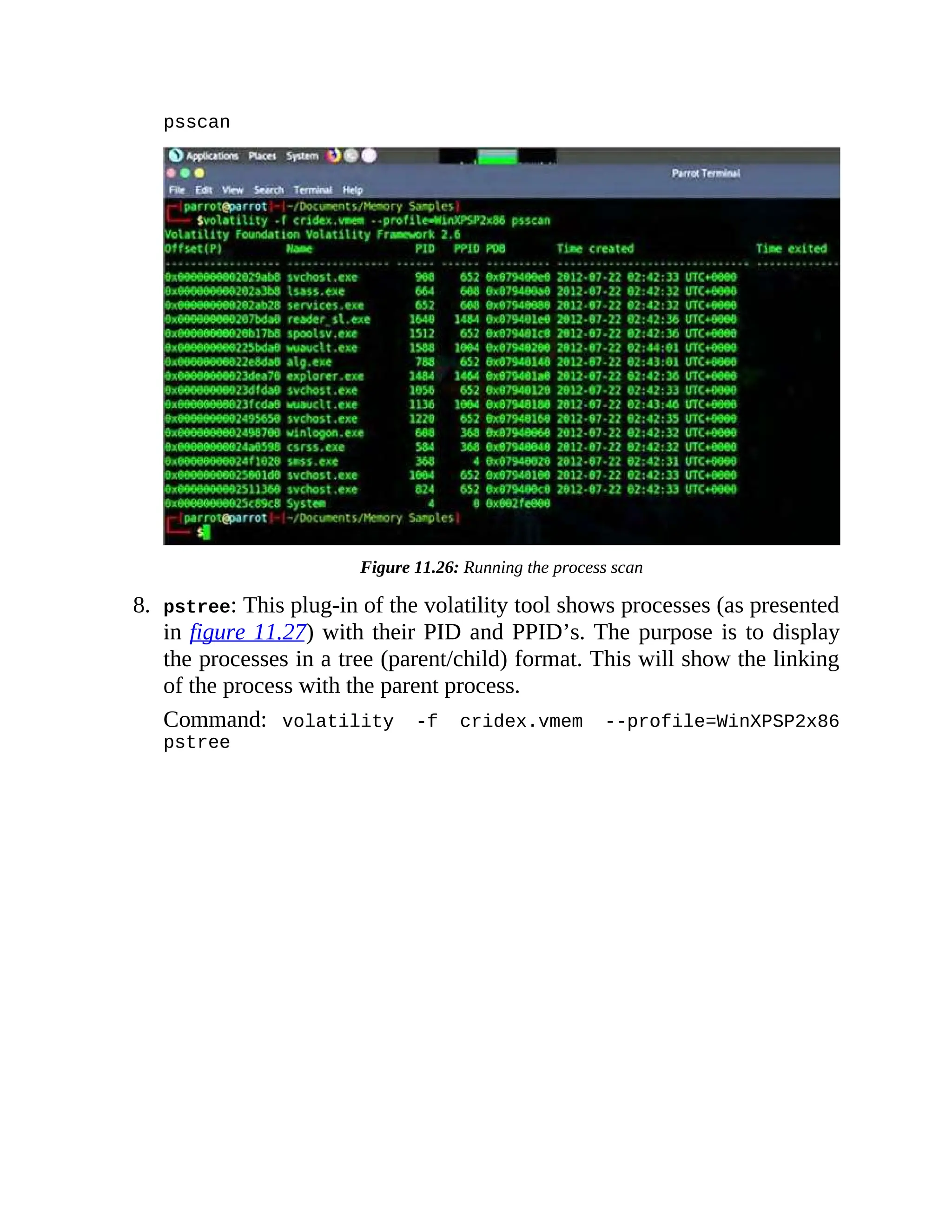 Digital Forensics Lab Experiment 13 Memory Forensics | PDF