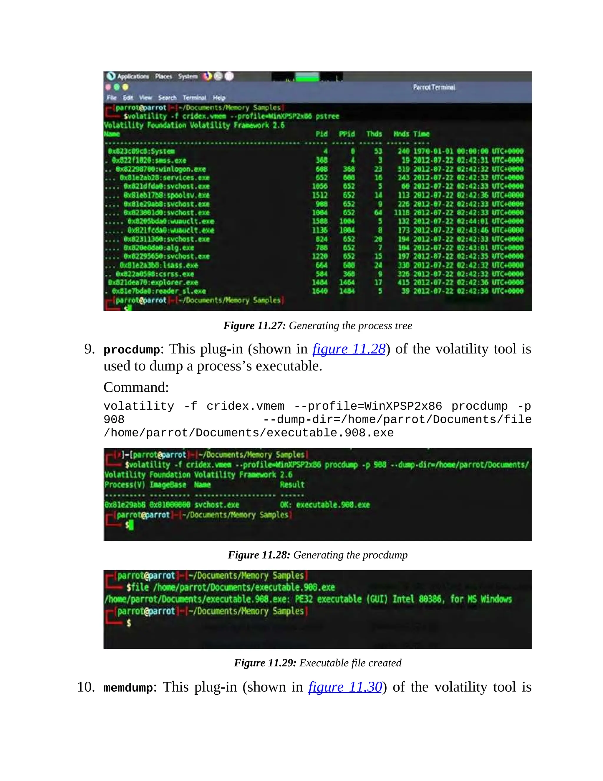 Digital Forensics Lab Experiment 13 Memory Forensics | PDF
