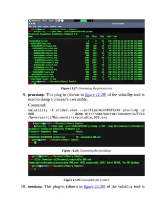 Digital Forensics Lab Experiment 13 Memory Forensics | PDF