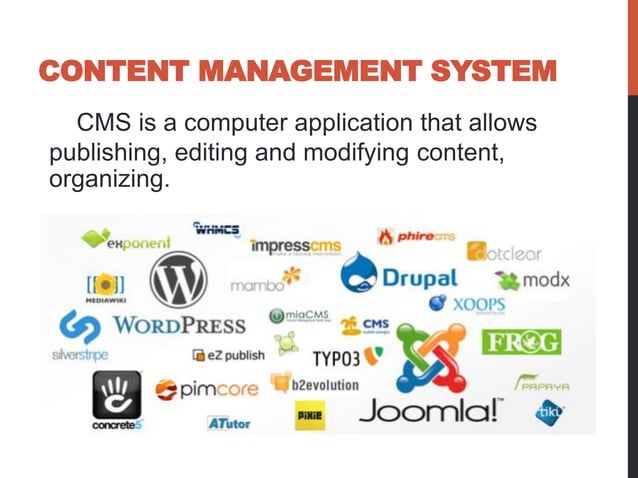 Content management system | PPT