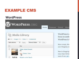 Content management system | PPT