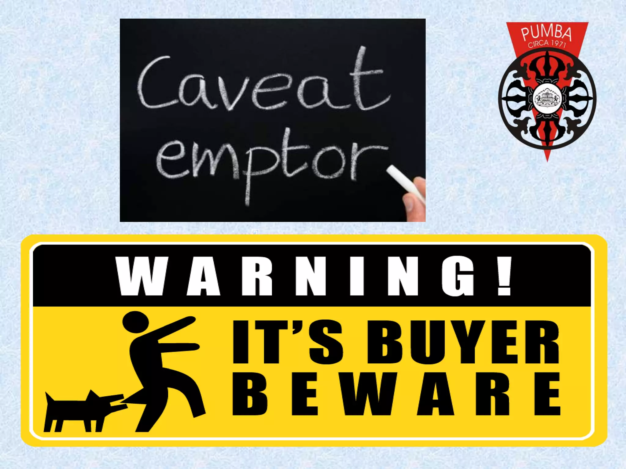 Caveat Emptor | PPTX