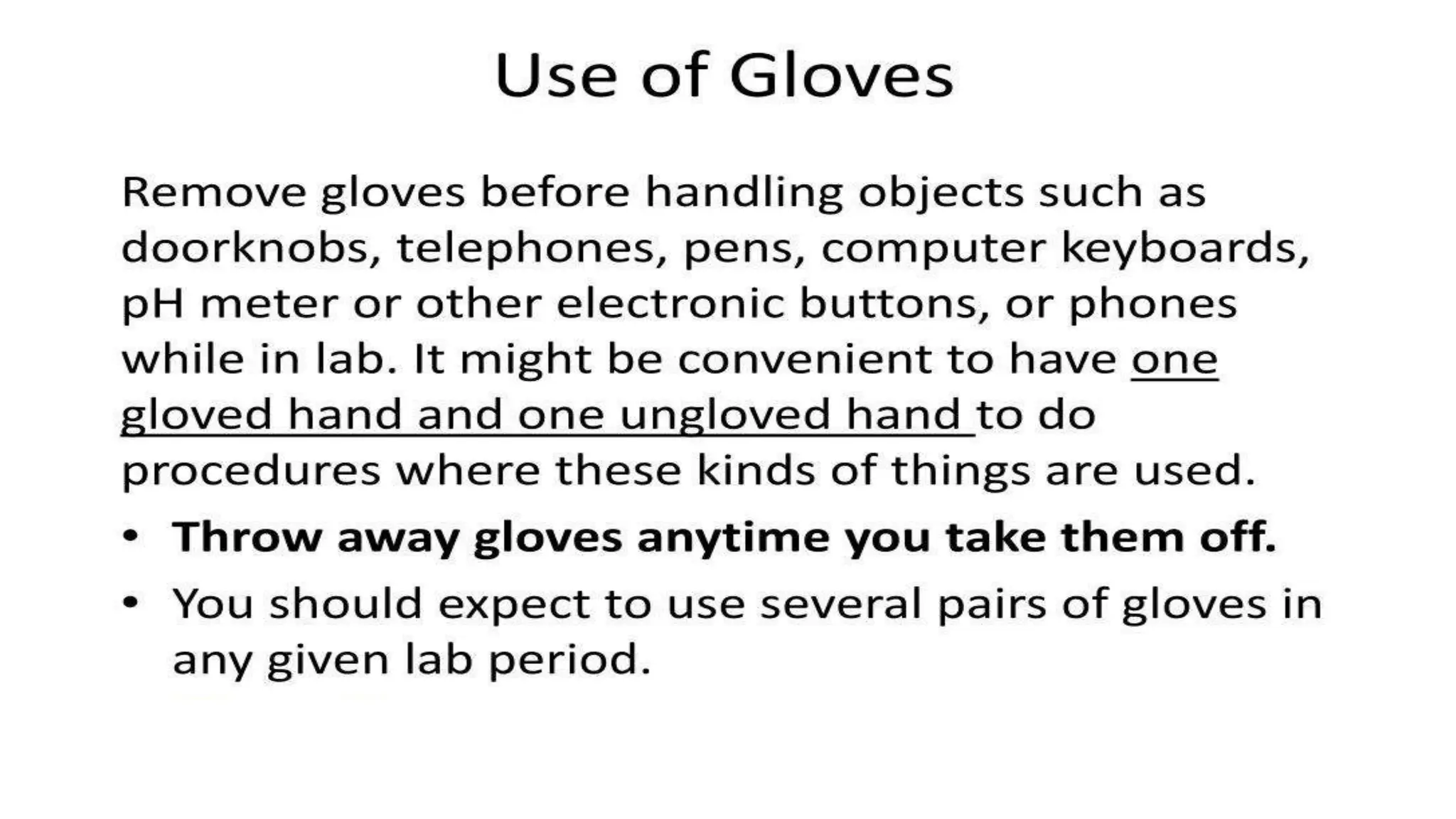 Gbsn Biochemistry Lab 1 Biochemistry Lab Safety Procedures Pptx