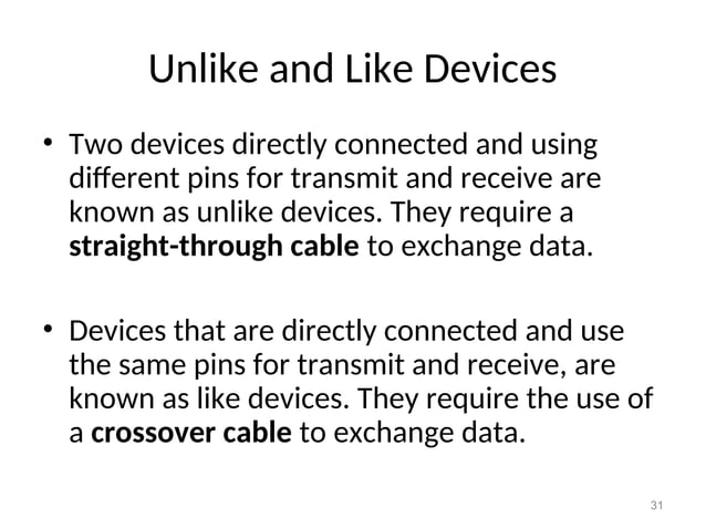 Wired Communication Devices Or Cabling Ppt Networking Ppt Computer Networking Computing