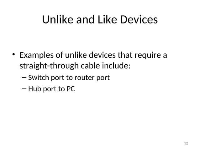Wired communication devices or cabling.ppt(Networking ) | PPT | Computer Networking | Computing
