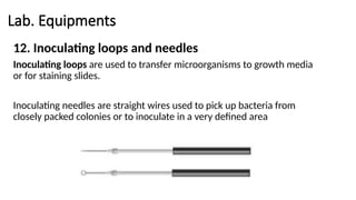 Lab 1equipments. and its uses in the practice | PPTX