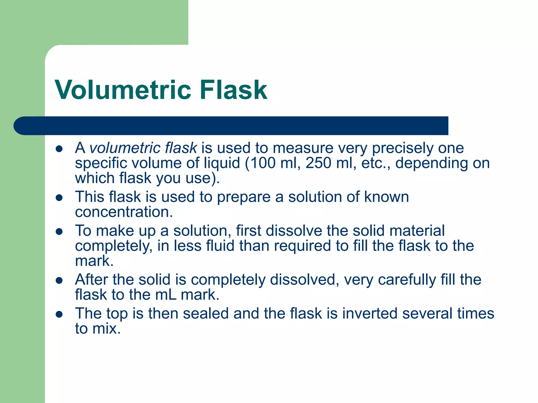 Glassware and volumetric pipette.ppt