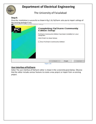 Lab (1) installation of python | PDF