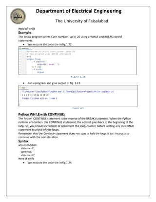 Lab (1) installation of python | PDF