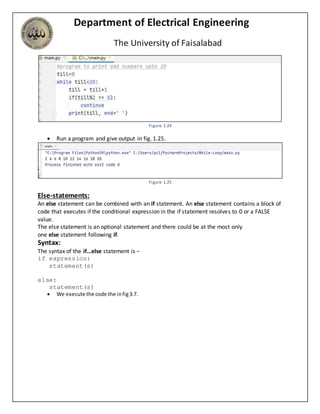 Lab (1) installation of python | PDF