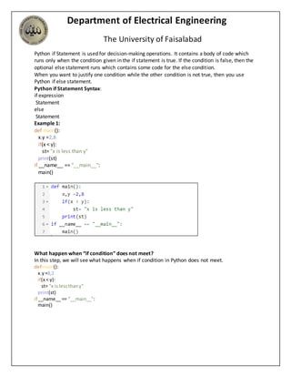 Lab (1) installation of python | PDF
