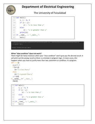 Lab (1) installation of python | PDF