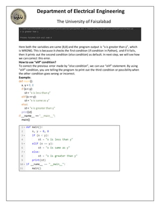 Lab (1) installation of python | PDF