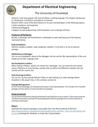 Lab (1) installation of python | PDF