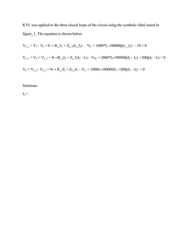 Lab 2 kirchhoffs voltage and current laws by kehali bekele ...