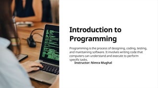 Lab1 Launching into the world of programming.pptx