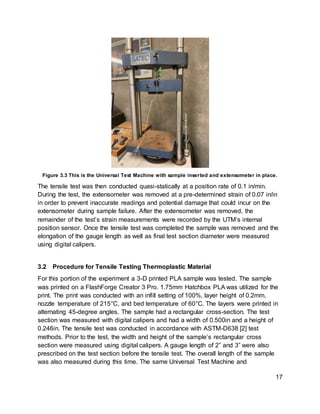 1018 Steel and PLA Tensile Test and Hardness Report | DOCX