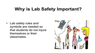 GBSN - Microbiology (Lab 1) Microbiology Lab Safety Procedures | PPTX