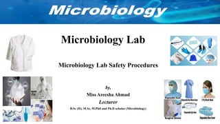 DPT - Microbiology - II (Microbiology Lab Safety Procedures) | PPTX ...